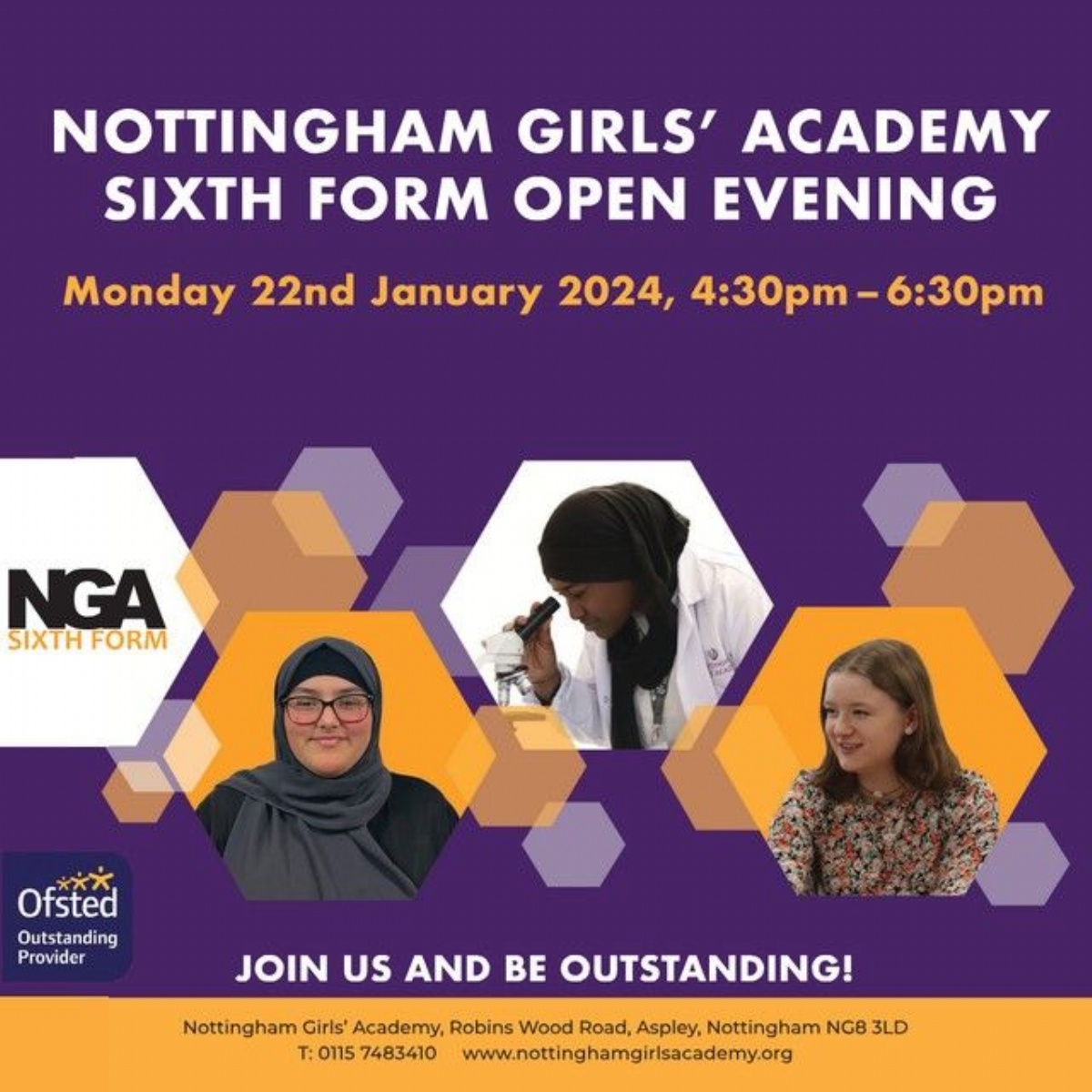 Nottingham Girls' Academy - Join us and be Outstanding!